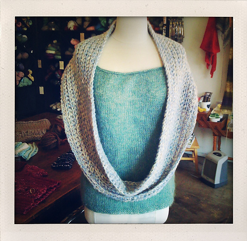 Ravelry: Whipped and Frothed Infinity Scarf pattern by Julie Edwards