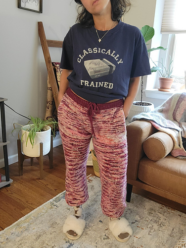 Ravelry: Second Ave Sweatpants pattern by Briana Luppino (she/her/hers)
