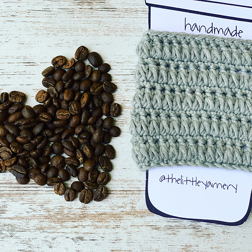 Ravelry: Jenn Coffee & Cold Brew Cozy pattern by Elizabeth Hargrove