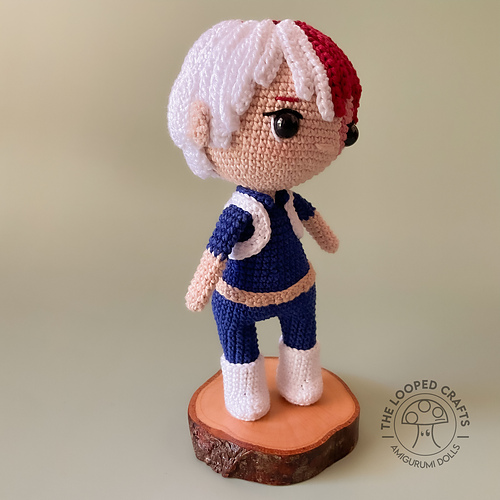 Ravelry: Todoroki My Hero Academia pattern by Aimy Fernandez