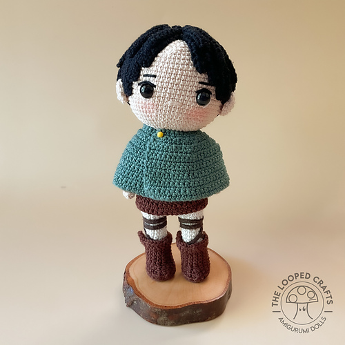 Ravelry: Levi Attack on Titan pattern by Aimy Fernandez