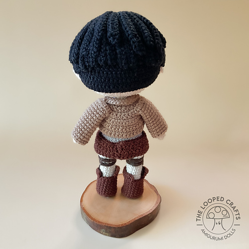 Ravelry: Levi Attack on Titan pattern by Aimy Fernandez