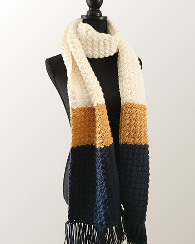 Ravelry: Color Block Super Scarf pattern by Shannon Holding