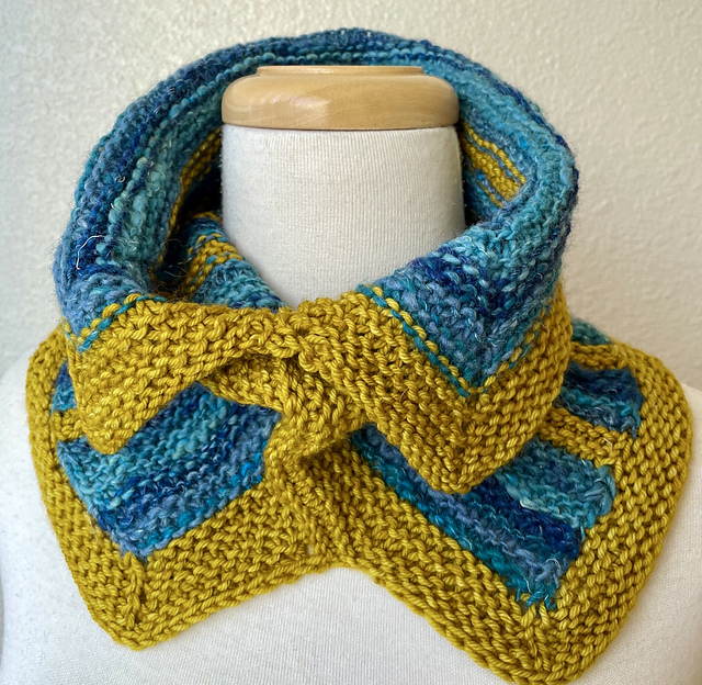 Ravelry: Revenge of Pup Patch Cowl pattern by Nick Davis