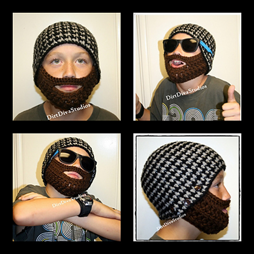 Ravelry: Crochet Beard Pattern pattern by Darla Allen
