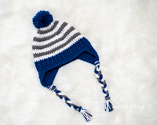 Ravelry: Spirit Earflap Hat pattern by Nicole Chase
