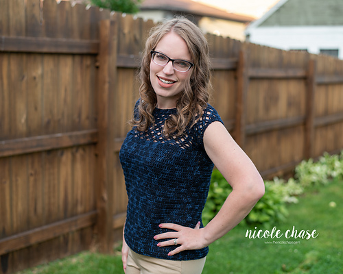 Ravelry: Marley Lace Top pattern by Nicole Chase
