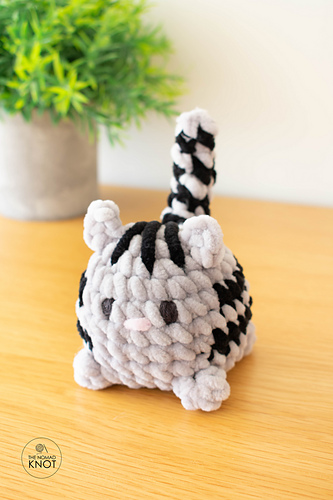 Ravelry: Gray Tabby Cat pattern by Ana Carolina