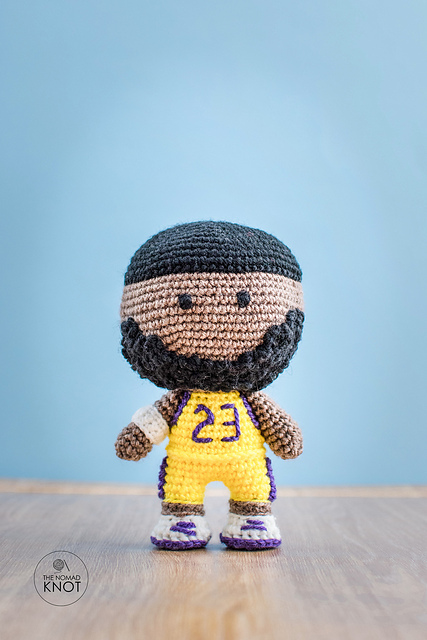Ravelry: Basketball player Lebron pattern by Ana Carolina