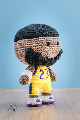 Ravelry: Basketball player Lebron pattern by Ana Carolina