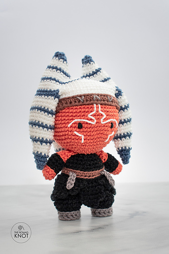 Ravelry: Ahsoka Tano amigurumi pattern by Ana Carolina