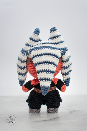 Ravelry: Ahsoka Tano amigurumi pattern by Ana Carolina