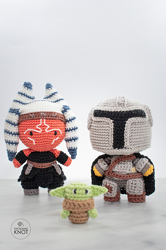 Ravelry: Ahsoka Tano amigurumi pattern by Ana Carolina