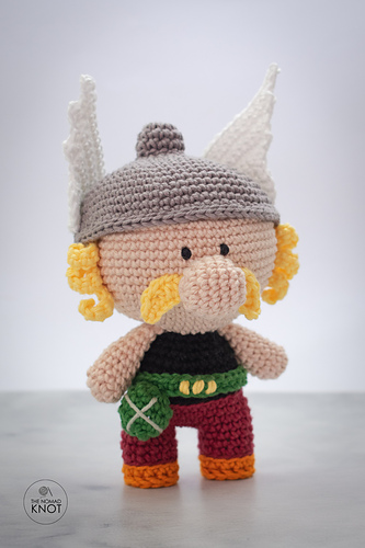 Ravelry: Asterix amigurumi pattern by Ana Carolina