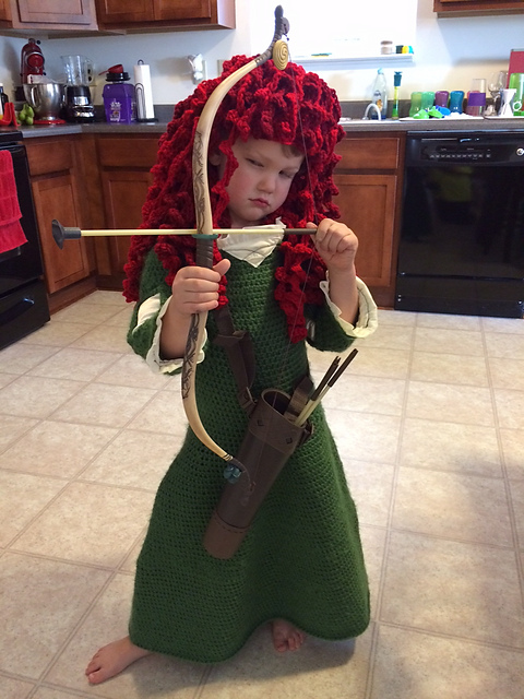 Ravelry: thepinktoque's Brave Merida Costume Dress