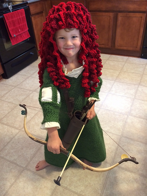 Ravelry: thepinktoque's Brave Merida Costume Dress