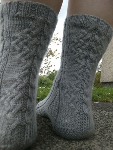 Ravelry: Desire Lines Socks pattern by Hayley Frye