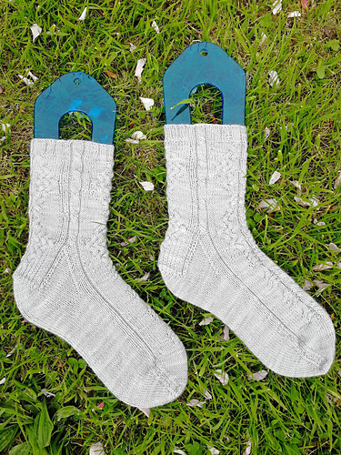 Ravelry: Desire Lines Socks pattern by Hayley Frye
