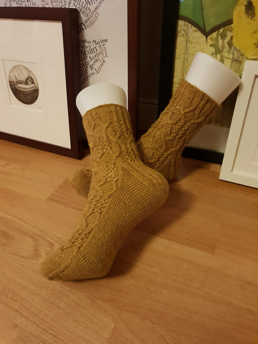 Ravelry: Halcyon Days Socks pattern by Hayley Frye