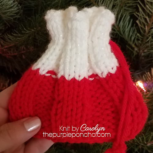 Ravelry: Santa Gift Bag pattern by Carolyn Calderon