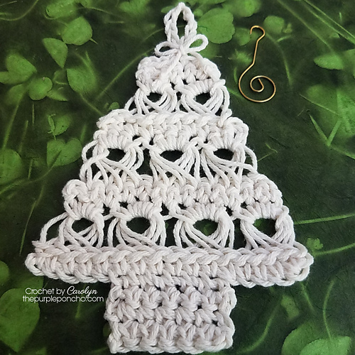 Ravelry: Lace Tree Ornament pattern by Carolyn Calderon