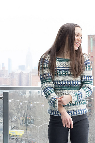 Ravelry: BonBon Sweater pattern by Katie Moore