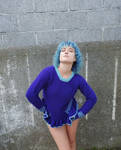 Ravelry: Pansy Sweater pattern by Katie Moore