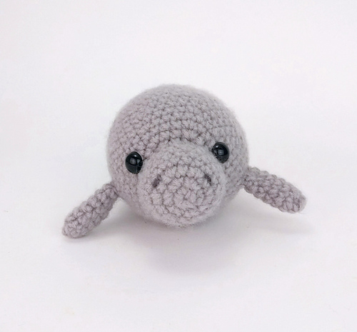 Ravelry: Mama and Baby Manatee pattern by Theresa's Crochet Shop