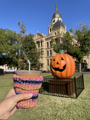 Ravelry: No Sweat Cup Cozy pattern by Lynette Vierra