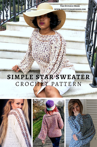 Ravelry: Simple Star Sweater pattern by The Stitch&Hook