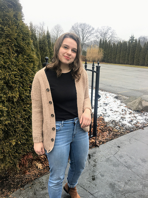 Ravelry: Classic Button Cardigan pattern by Grace Lehman