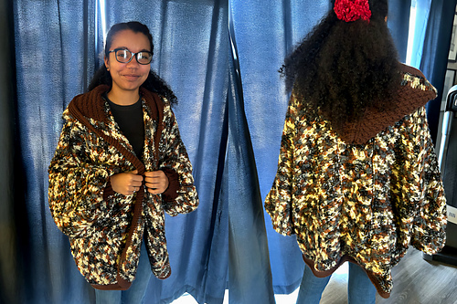 Ravelry: David's Alpine Hexagon Cardigan pattern by Priscilla Mitchell