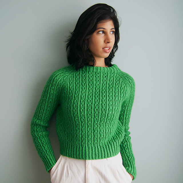 Ravelry: Strand Sweater pattern by Samantha Swamy