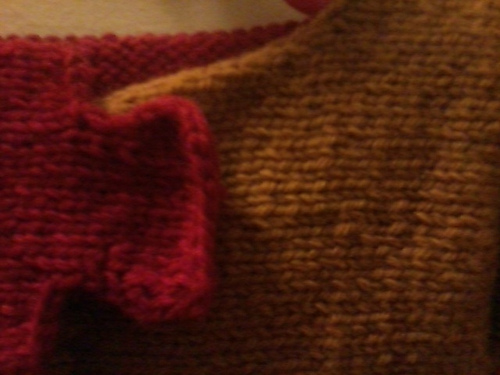 Ravelry: Cropped Puzzle Piece Baby Sweater pattern by Huma Zafar