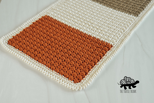 Ravelry: Farmhouse Table Runner pattern by The Turtle Trunk