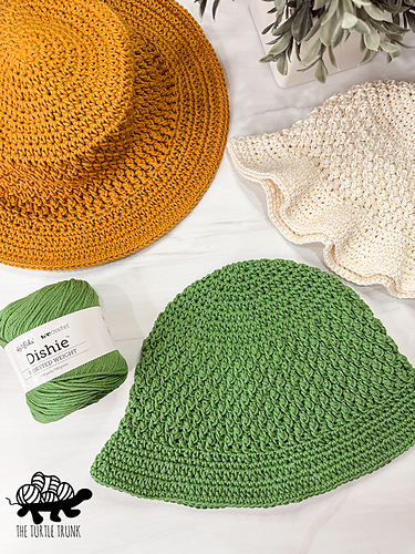 Ravelry: Country Cottage Sun Hat pattern by The Turtle Trunk