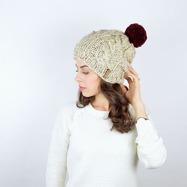 Ravelry: The Newport Cabled Hat pattern by Karla Duke