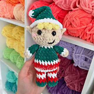 Ravelry: Christmas Elf Plush pattern by Allison Wonder