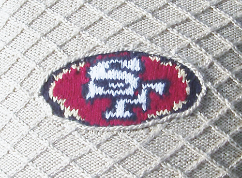 Ravelry: 49ers logo pattern by Estefania Vidal