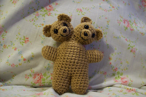Ravelry: Two Headed Teddy Bear pattern by Brittany Boesken