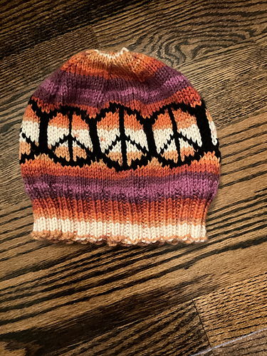 Ravelry: World Peace Hat pattern by Lorna Pearman