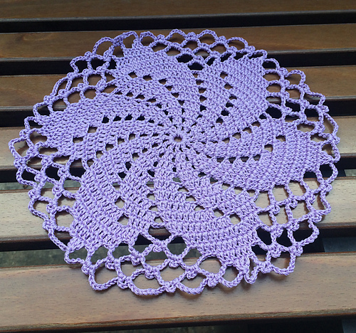 Ravelry: Nice Easy Doily pattern by LadushkaCrochet