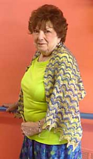 Ravelry: A Shawl for Caroline pattern by River Colors Studio