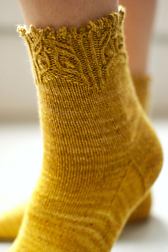 Ravelry: Reynard Socks pattern by Kirsten Kapur