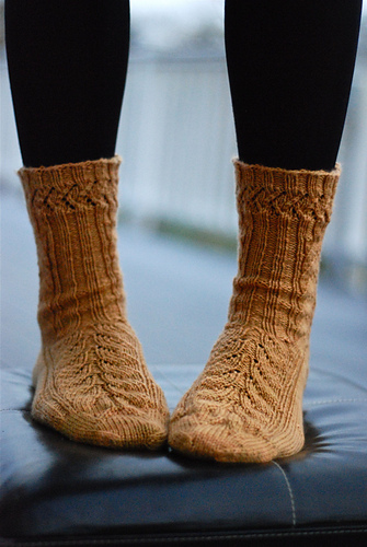 Ravelry: Mystery Sock '09 pattern by Kirsten Kapur