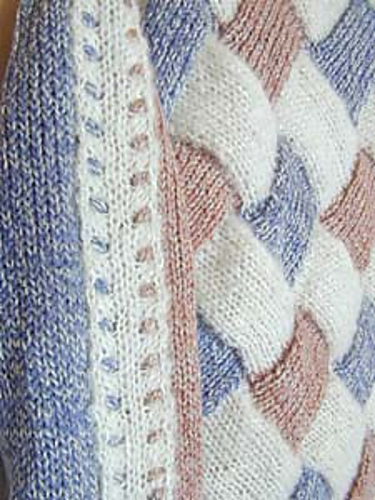 Ravelry: Machine Knit Entrelac Sweater pattern by Theresa A. Husarik