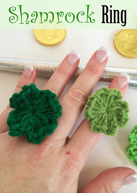 Ravelry: Shamrock Ring pattern by Tia Davis