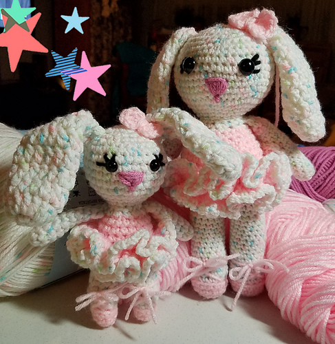 Ravelry: Bunny Foo Foo Ballerina pattern by Sandy Nordwall Eggers