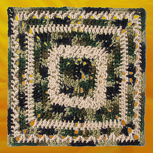 Ravelry: Shells and Waves Afghan Square pattern by Sandi Marshall