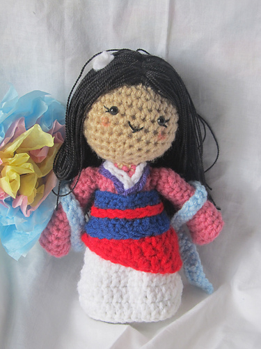 Ravelry: Mulan - Bride Dress and Warrior Outfit pattern by Tiffany Wilson